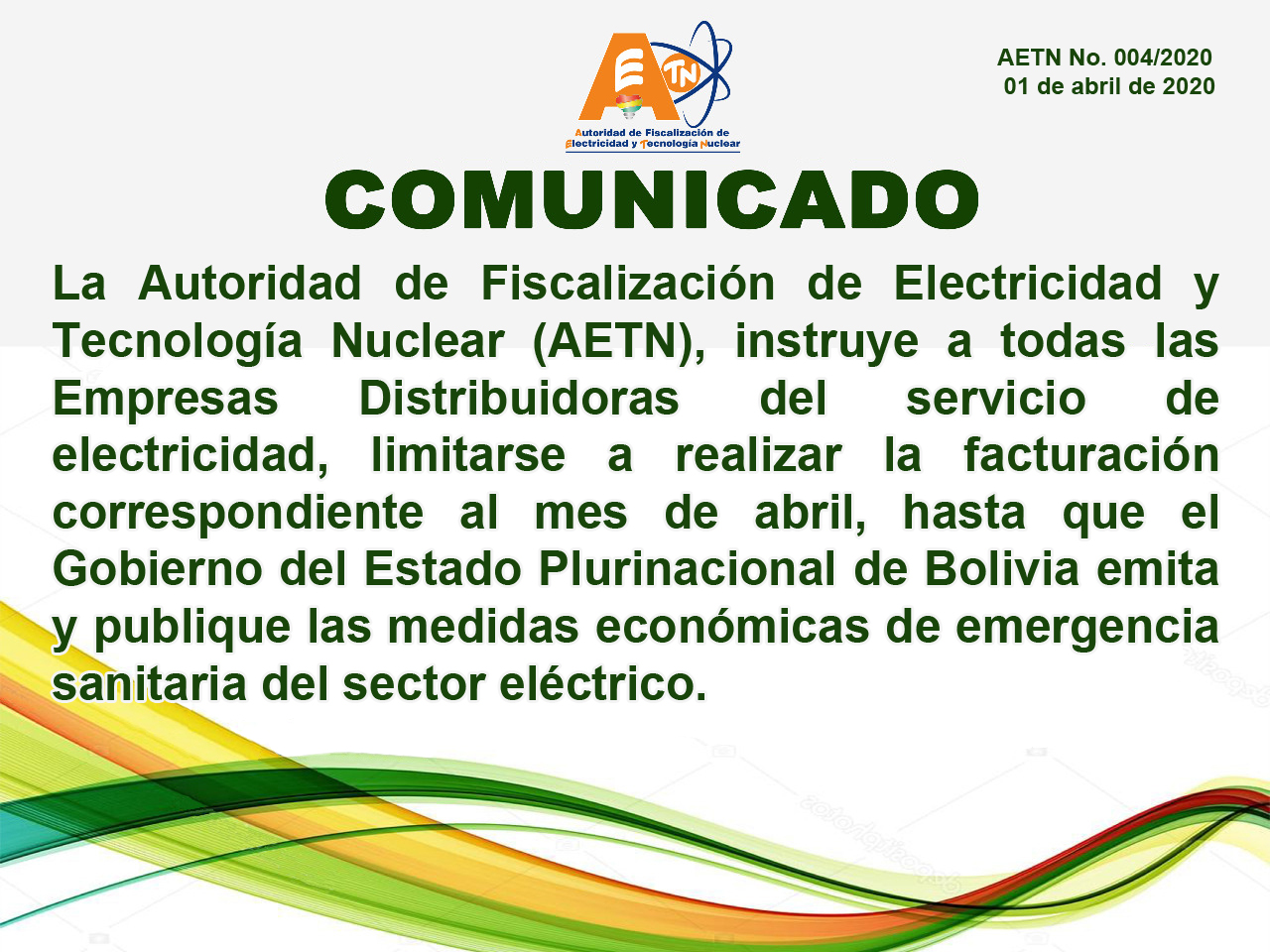 Autoridad de Electricidad y Tecnología Nuclear - Página Web Oficial